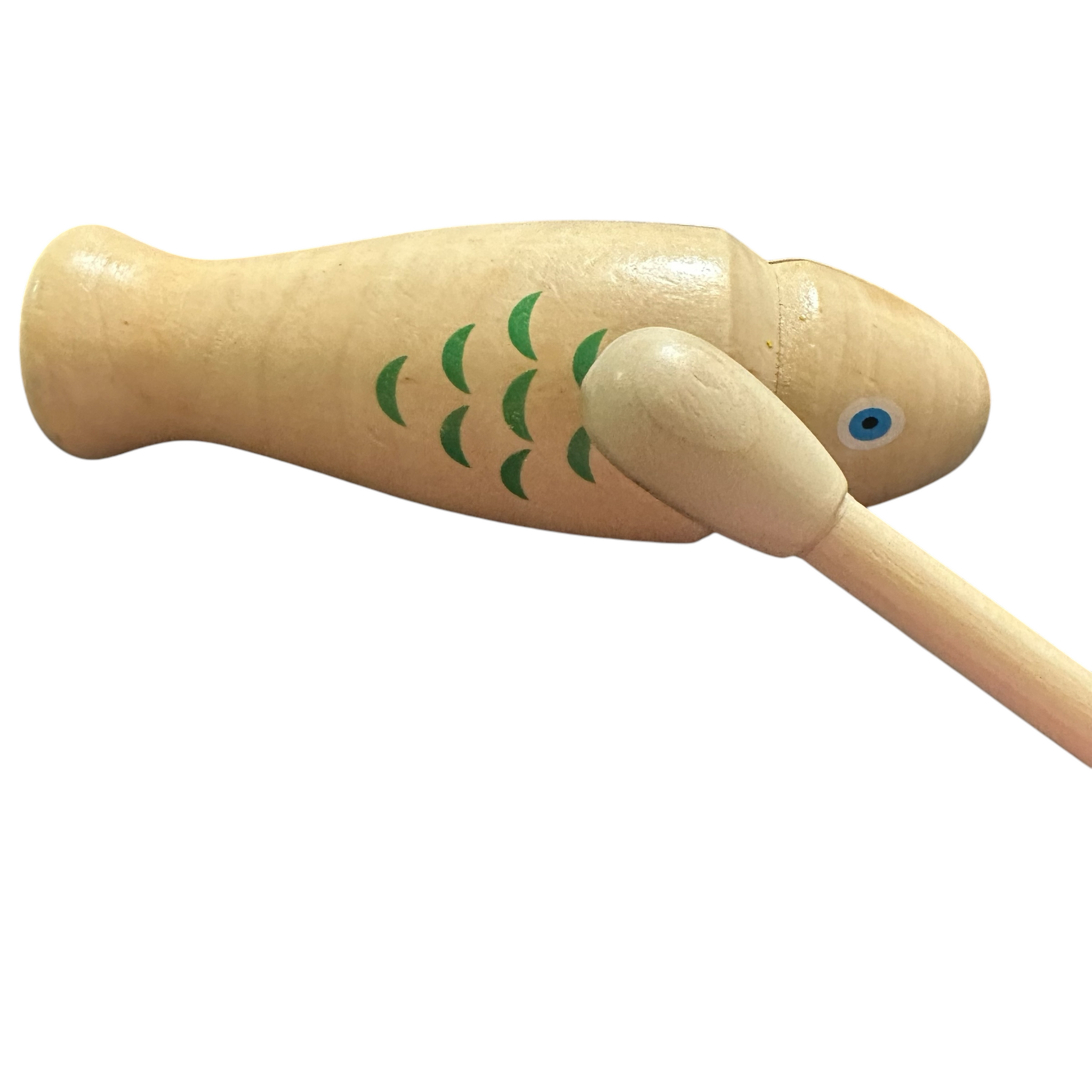 wooden-fish-guiro-hand-percussion-instrument-with-mallet – Music Frog Co
